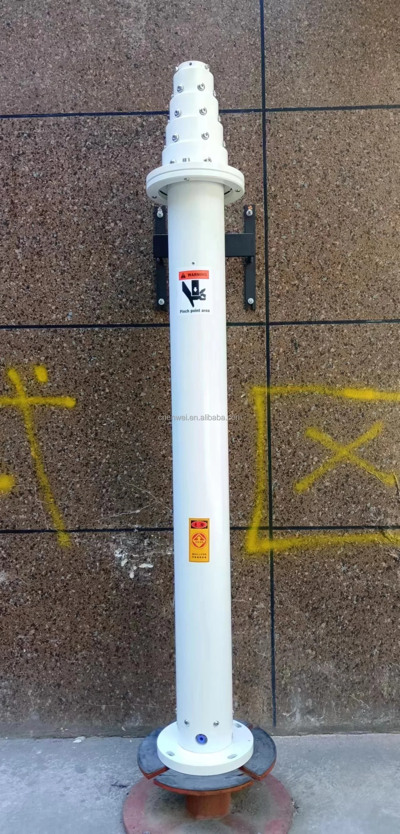 Ce Approve Enwei- Q Series Pneumatic Telescopic Mast Pole For Light ...