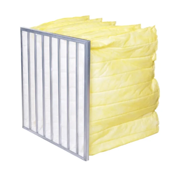 Medium-efficiency Hepa Synthetic Fiber Airbag Filters Industrial Hvac ...