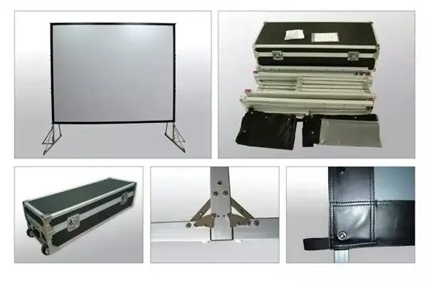 Telon Fast Fold Frame Projection Screen Different Size OEM and ODM 150 ...