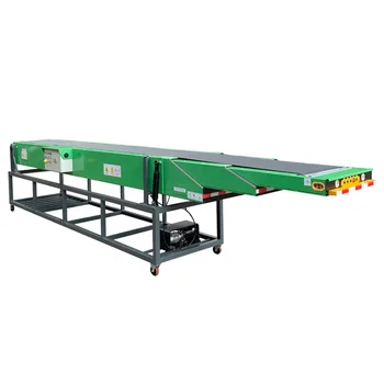 Customized Telescopic Belt Conveyor Container Loading Heavy Duty ...