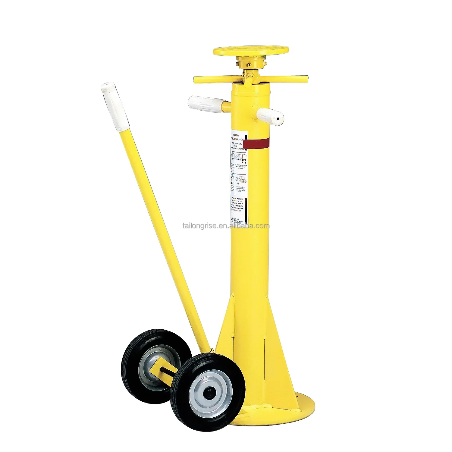 Spin Top Style Safety Lifting Jack 100000lbs/45 Ton Static Load ...