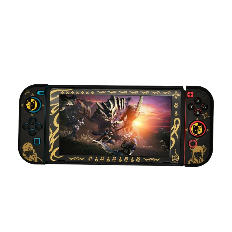 New Trend Nin Tendo Switch Oled Monster Hunter Thumb Stick Cap Ns Zelda ...