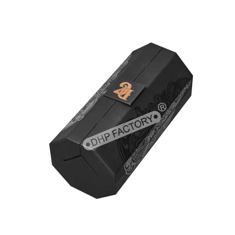 Rigid Cardboard V Grooving Sharp Edge Custom Printing Two Piece Lid and ...