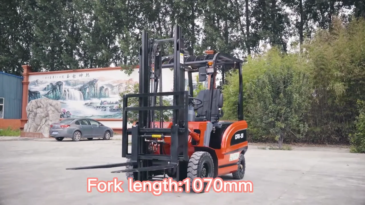Self Loading Portable Electric Forklift Truck 48v 3ton Electric Forklift 1.5 Ton 2 Ton 3 Ton ...