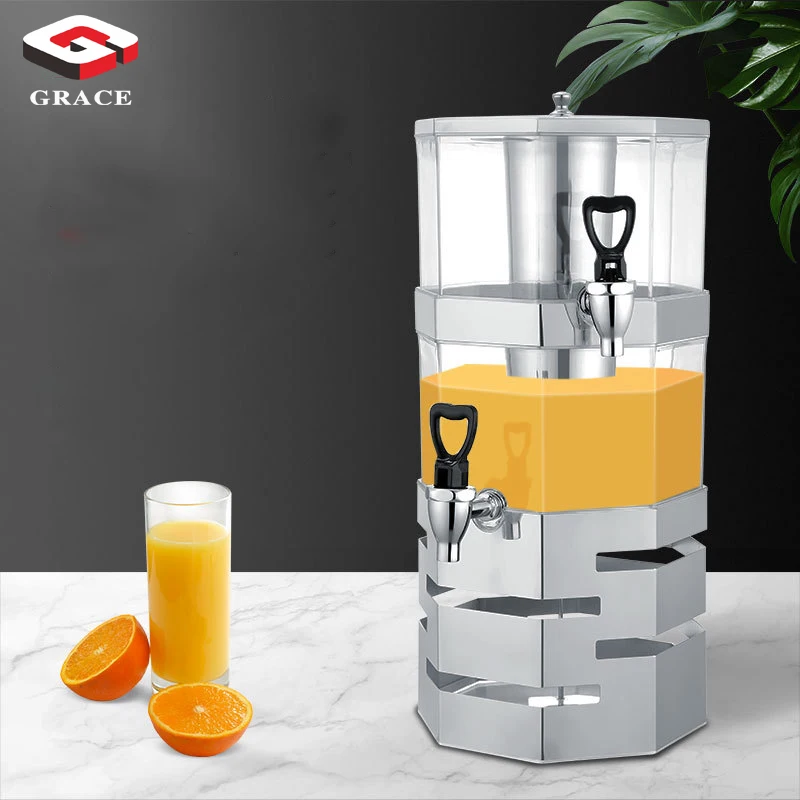 Grace Hotel Equipment Supplier Juicer Drink Container Buffet Decoration ...