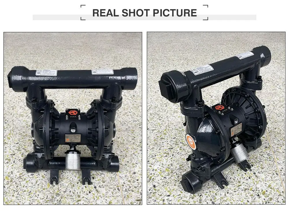 Godo Qby3-50q Pneumatic Diaphragm Pumps 2 Inch Water Transfer Pump Hot Sale Nodular Cast Iron ...