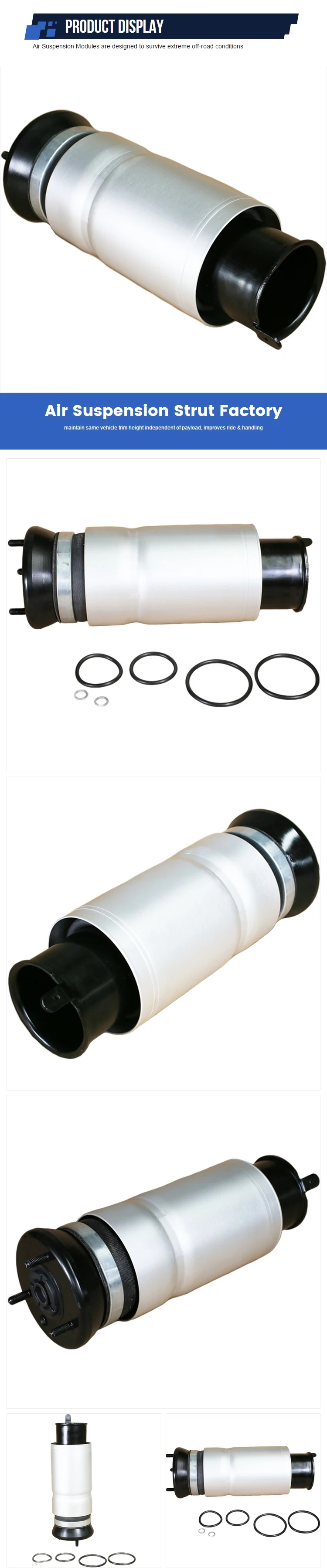 Air-ride Air Spring Damper Absorbers Strut Bumper For Mack Damperss Asc ...