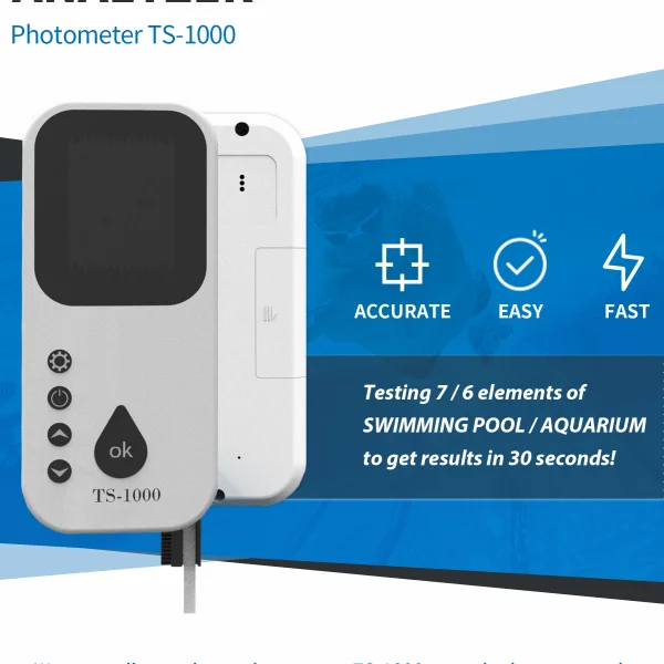 TS-1000 Water Analyzer - 7-in-1 Multi-Parameter Tester
