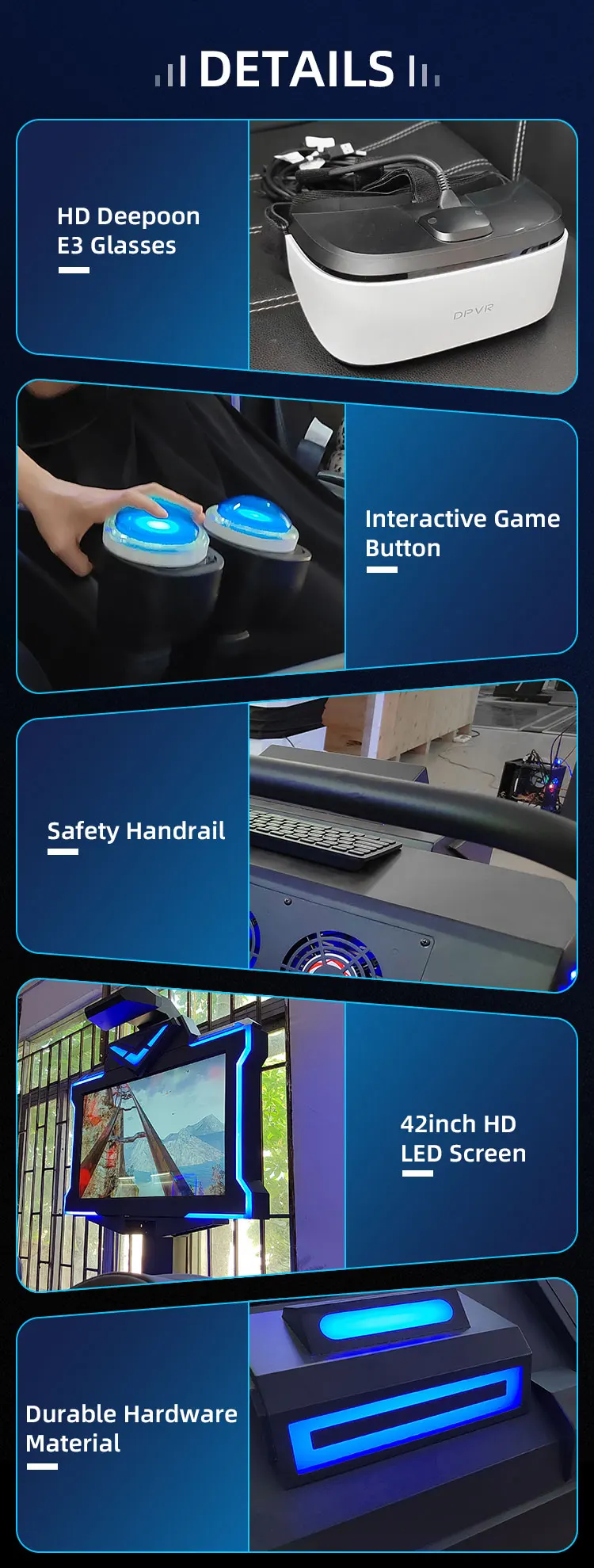 Vr Roller Coaster Coin Operated Arcade Games 360 Chair 9d Vr Slide Vr 4