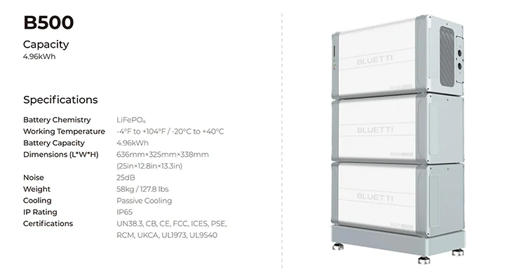 Bluetti Solar Energy Storage - Stackable Batteries 5kwh-40kwh