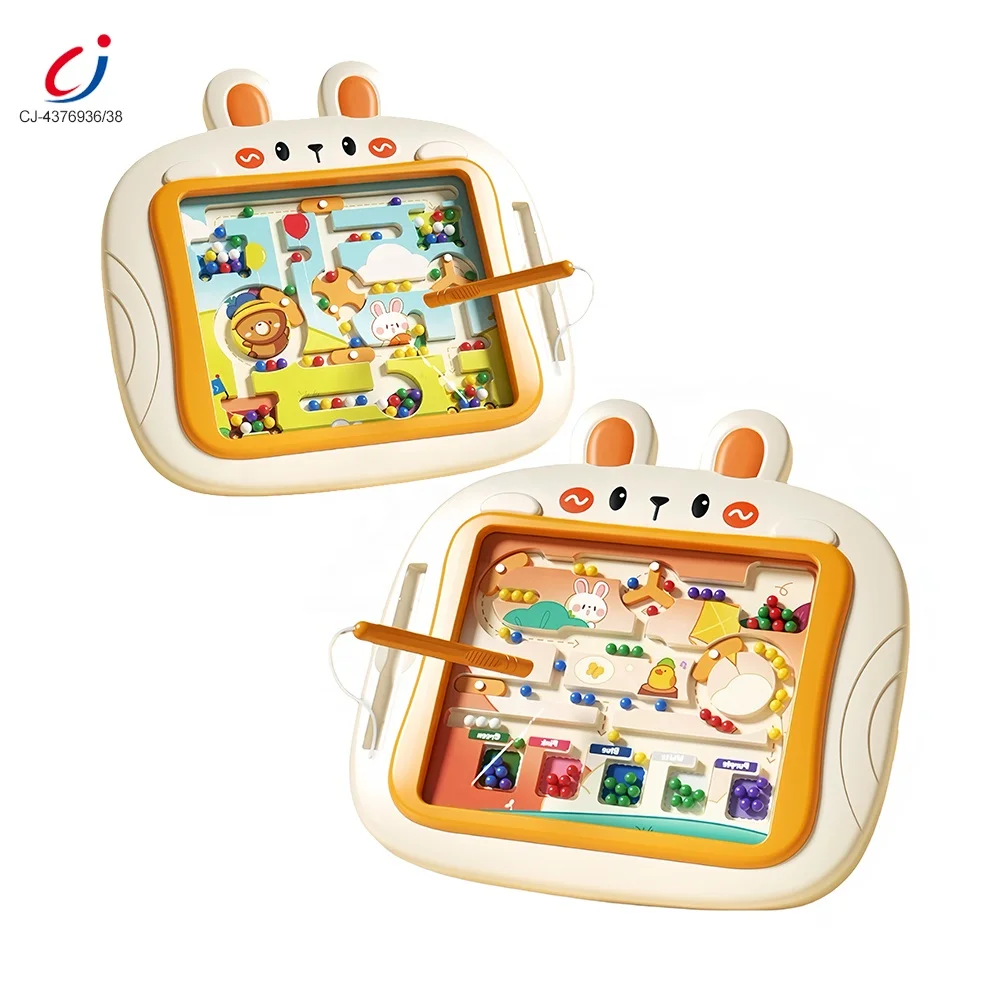 Chengji magnetic maze montessori kids early educational color ...