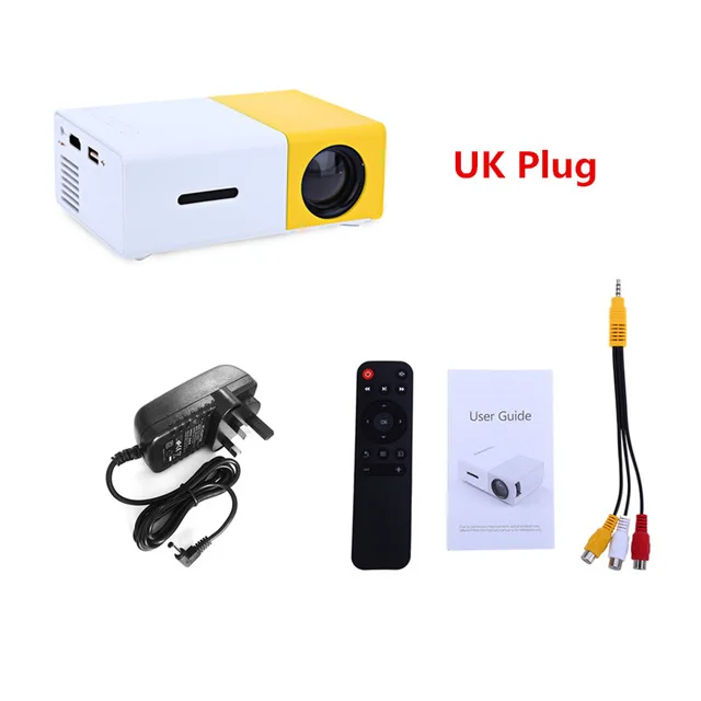 Salange Yg300 Portable Mini Projector Theater Video Hd Projectors ...