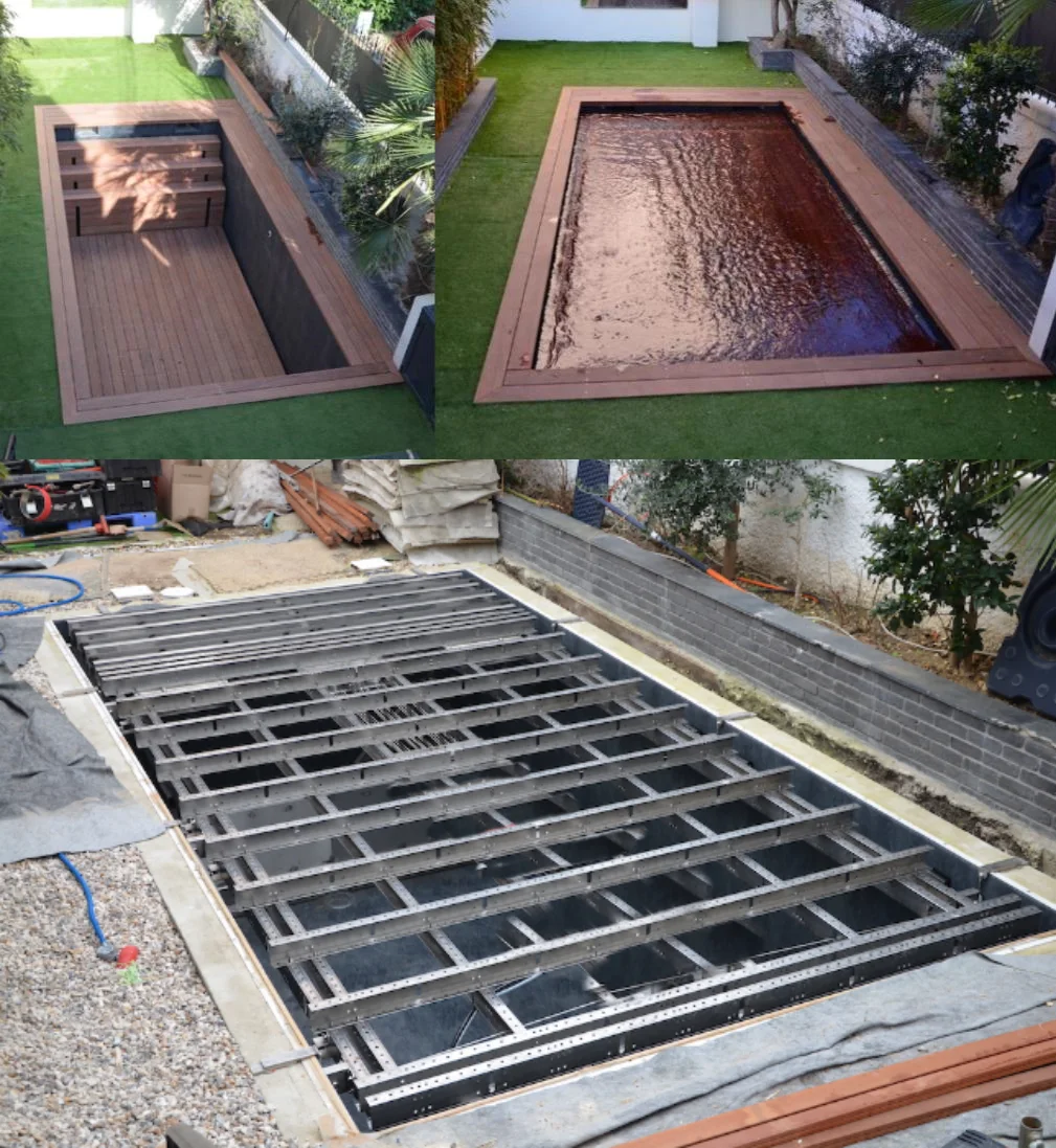 8m Length Pool Hydraulic System - Movable Floor Solutions