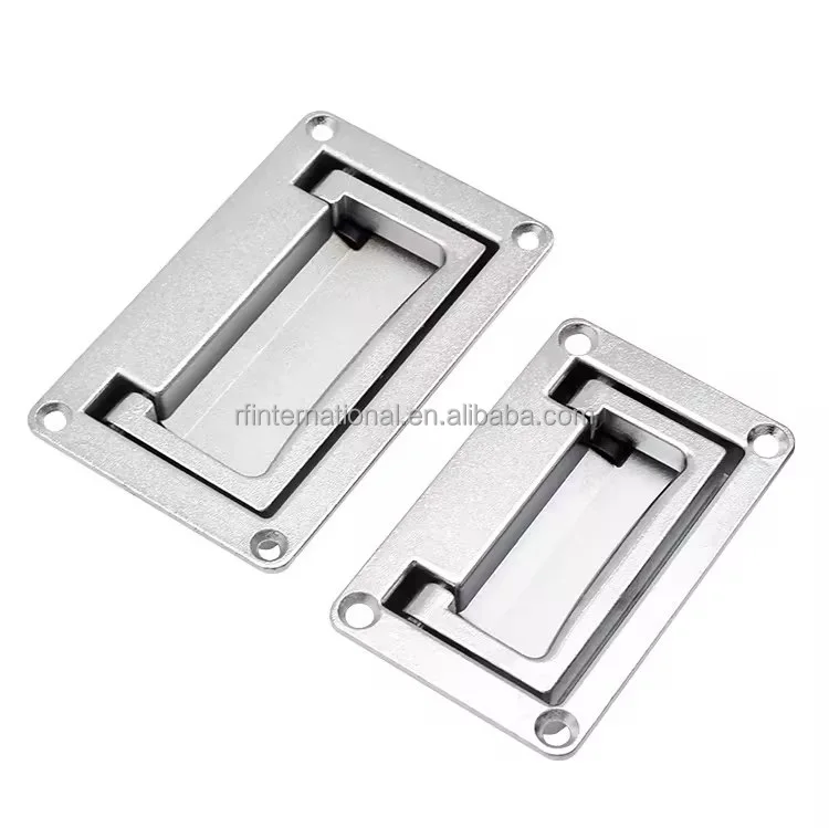 Metal Rectangle Shaped Recessed Folding Pull Handle Grip - Buy Metal ...
