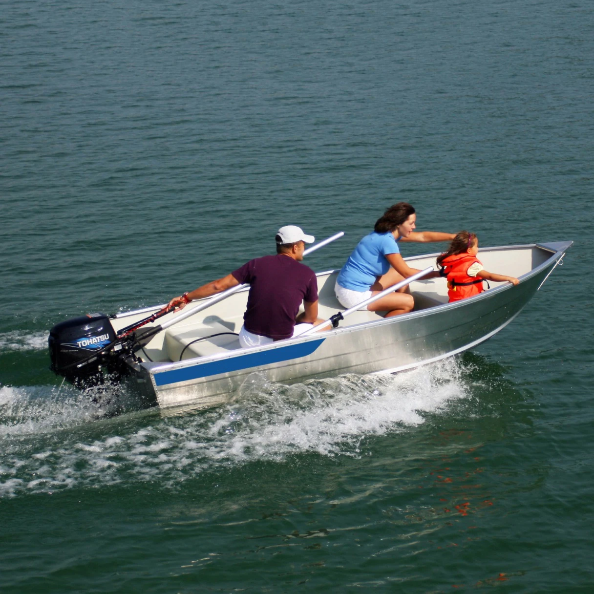 BIG Discount Kinocean 12 Foot Aluminum Fishing Boat with Motor