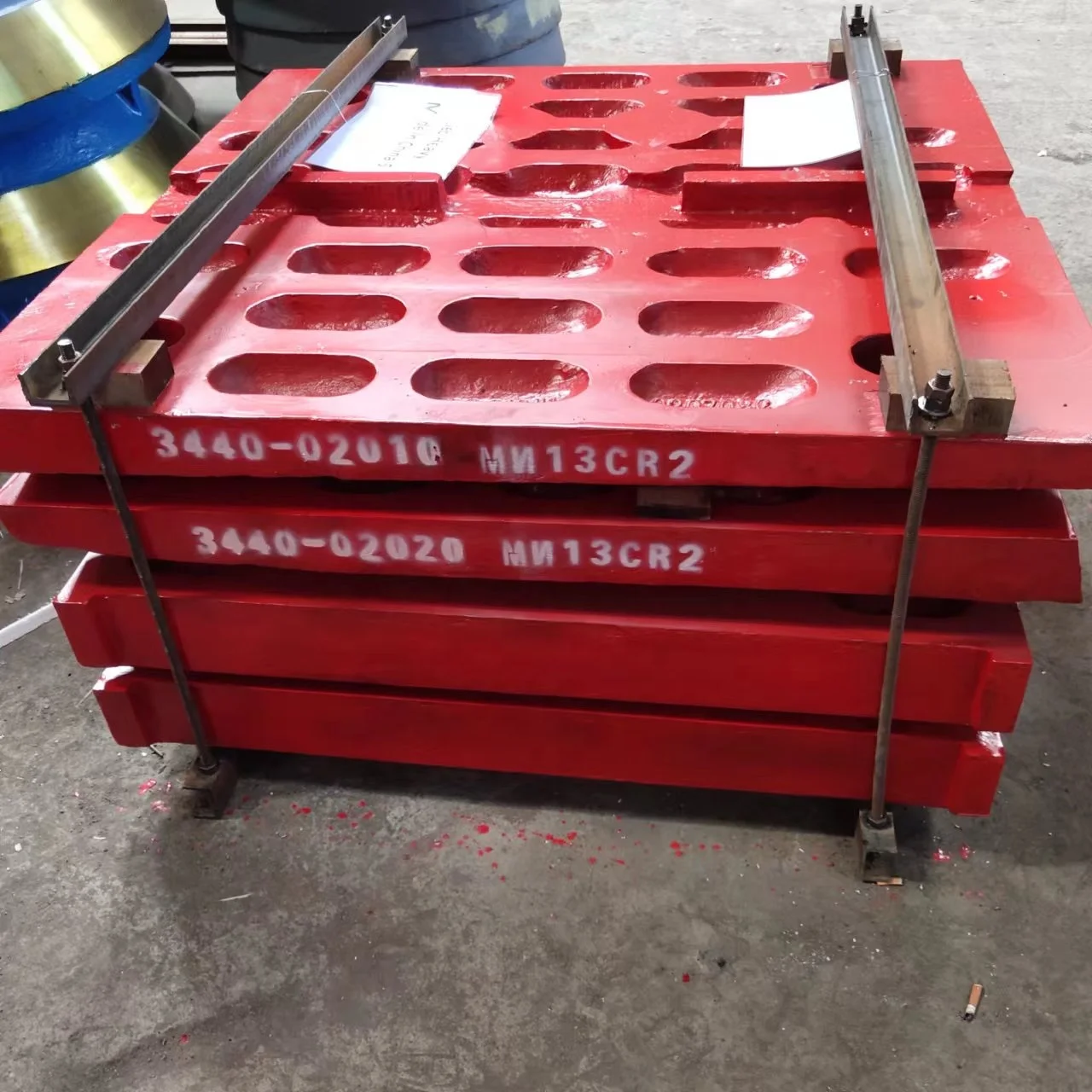 Jaw Plate Crusher Parts Jaw Plate - Buy Ctht4254 Ctht4763 Ctht6080 Jaw ...