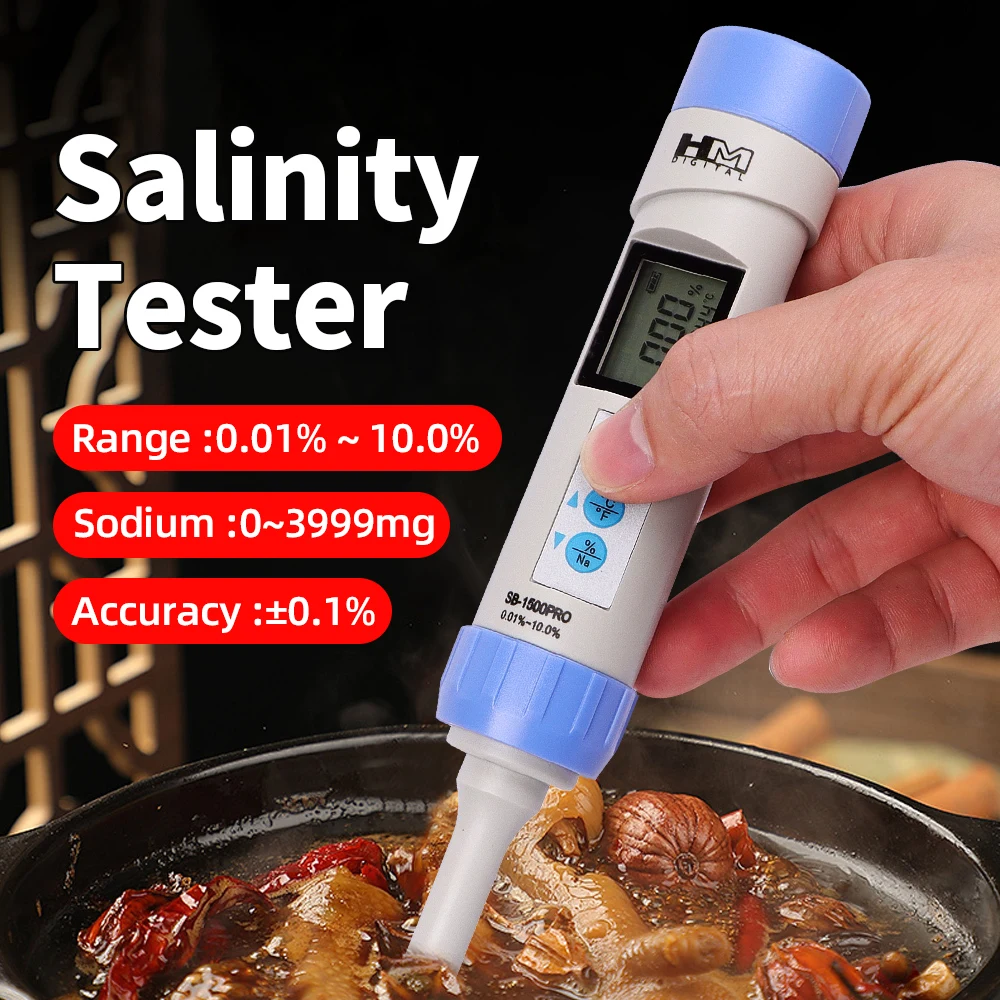 Hm Sb-1500pro Digital Salinometer Electronic Kitchen Food Soup Brine ...