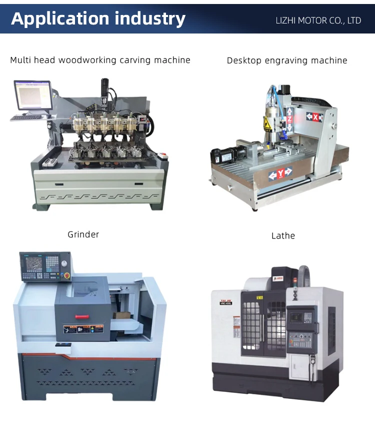 Robust Air Cooled CNC Spindle Motor - 2.2KW High Speed