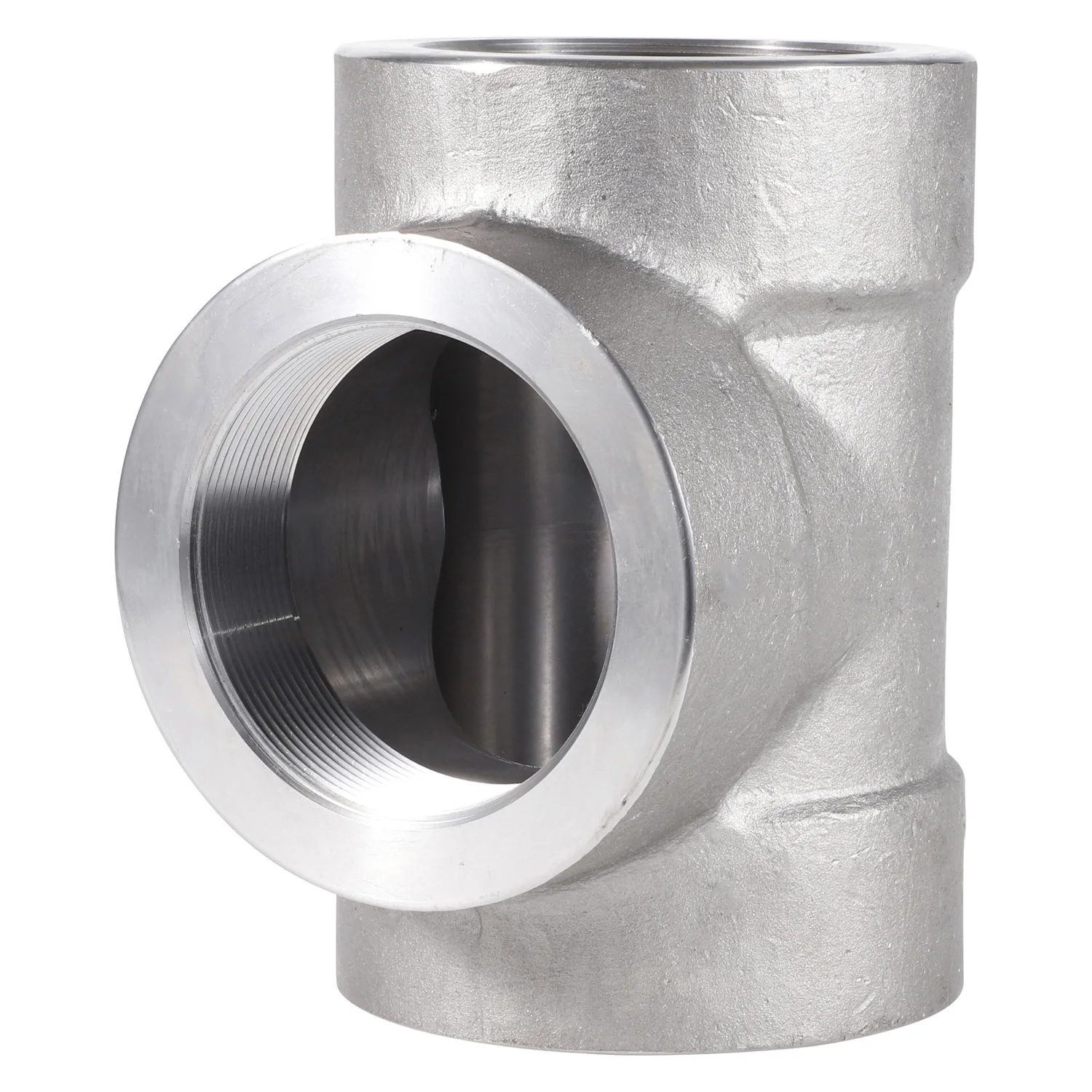A105 Forged Tee Pipe Fitting 1/2 Inch Npt 3000# - Oem Services