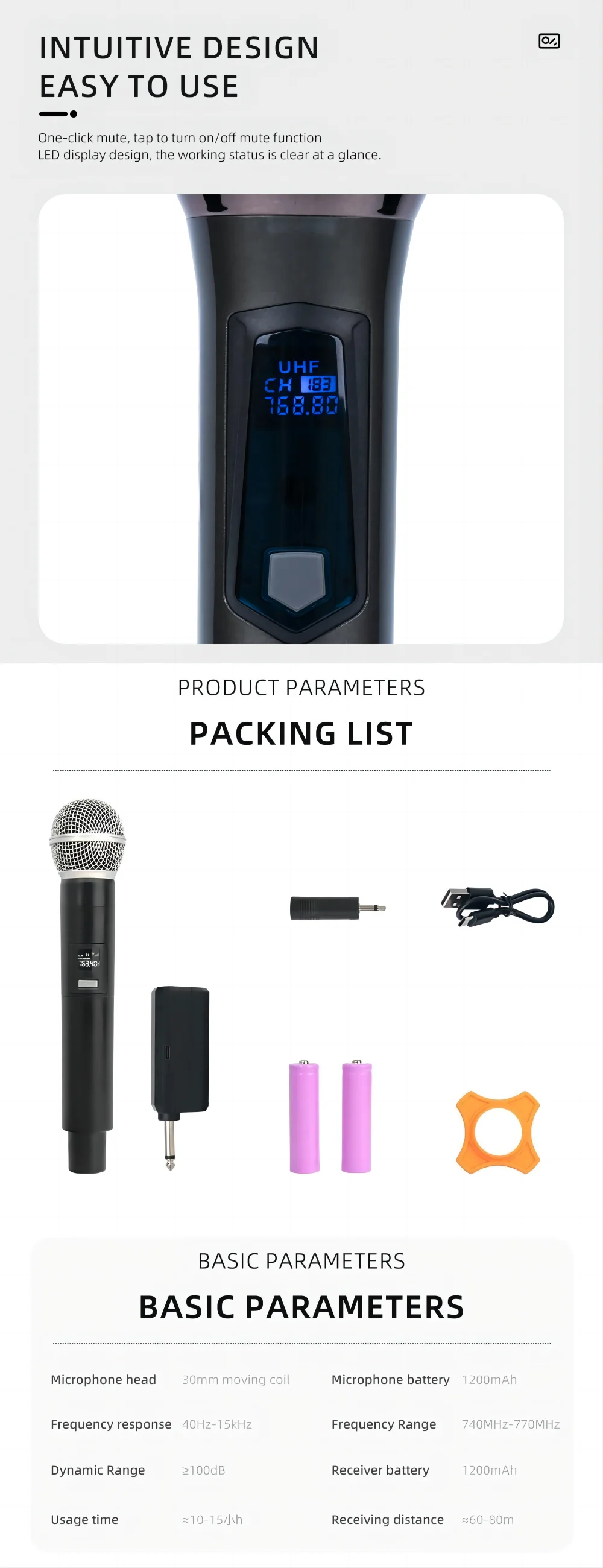 Multifunctional 8 Channel Wireless Microphone System For Wholesales ...