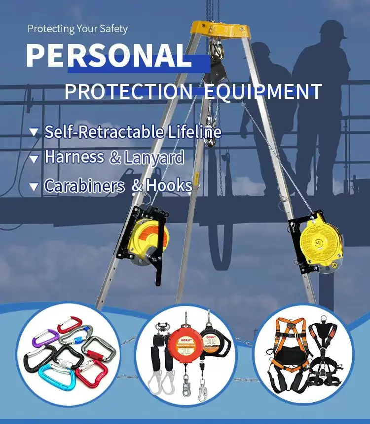 Self Retracting Lifeline Safety Retractable Lifeline Retractable Fall ...