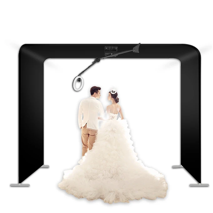 360 Degree Top Mounted Rotator Smartphone Selfie Booth Birthday Party ...