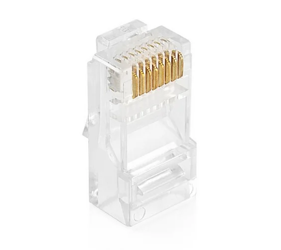 Cat6 Stp Shielded Modular Connector Plug - 550mhz,Gold Plated Contacts ...