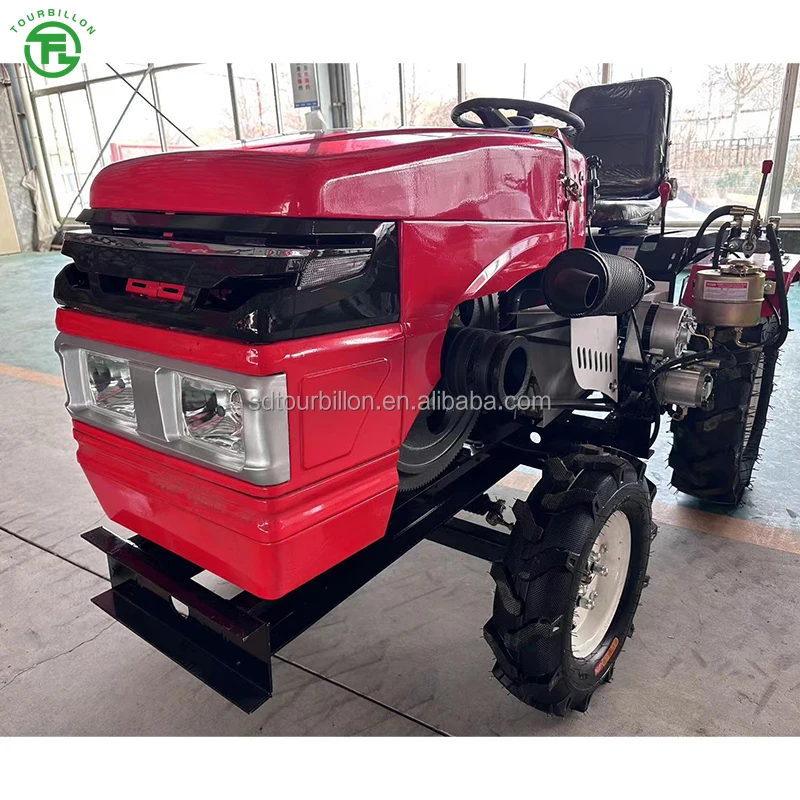 35hp Tractors Mini 4x4 Lawn Mower Tractor Small Four Wheels Mini ...
