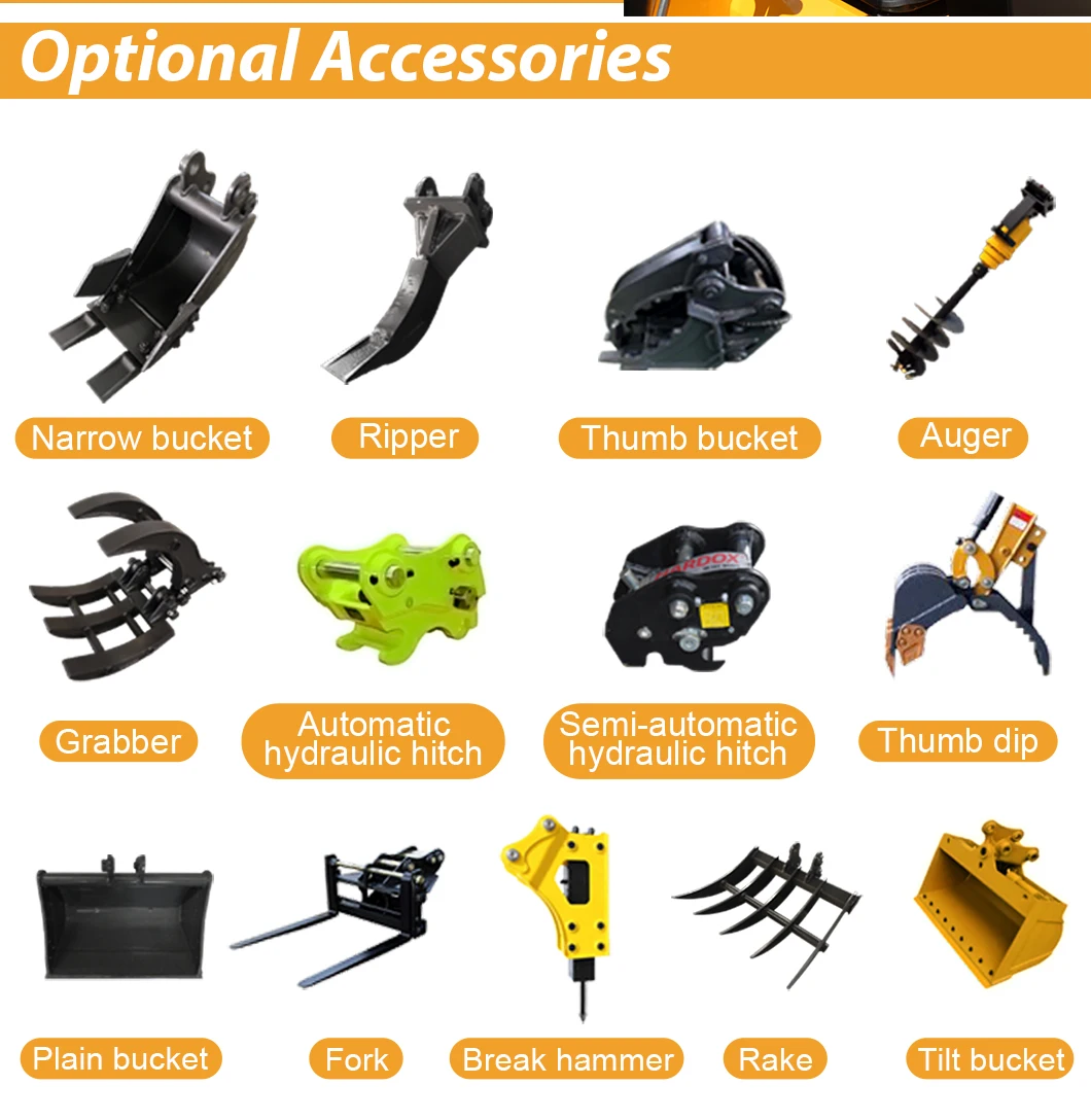 1.5 Tonne Micro Digger Hydraulic Controls Swing Boom Mini Crawler ...