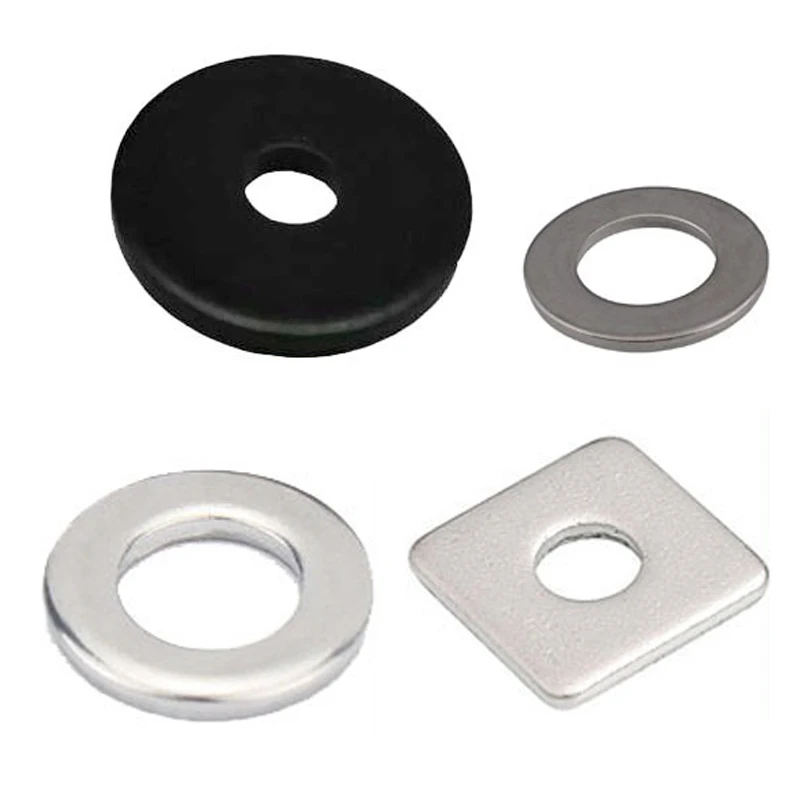 DIN125 Flat Head Carbon Steel Stainless Steel A2 A4 Metal Washer| Alibaba.com