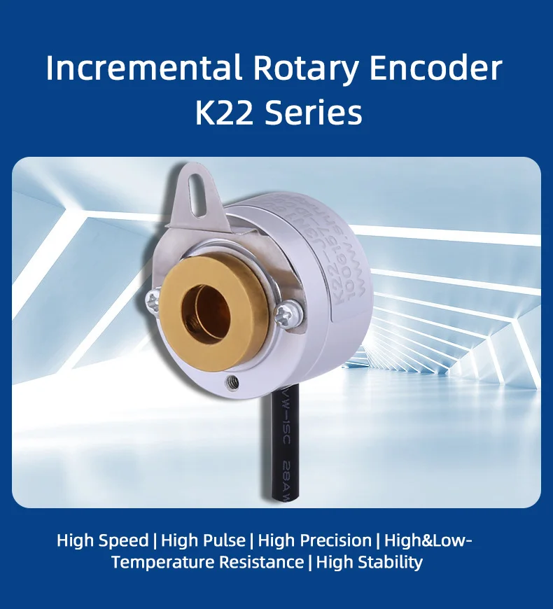 Incremental Rotary Encoder K22 Encoder With 1024 Encoder For Auromation ...