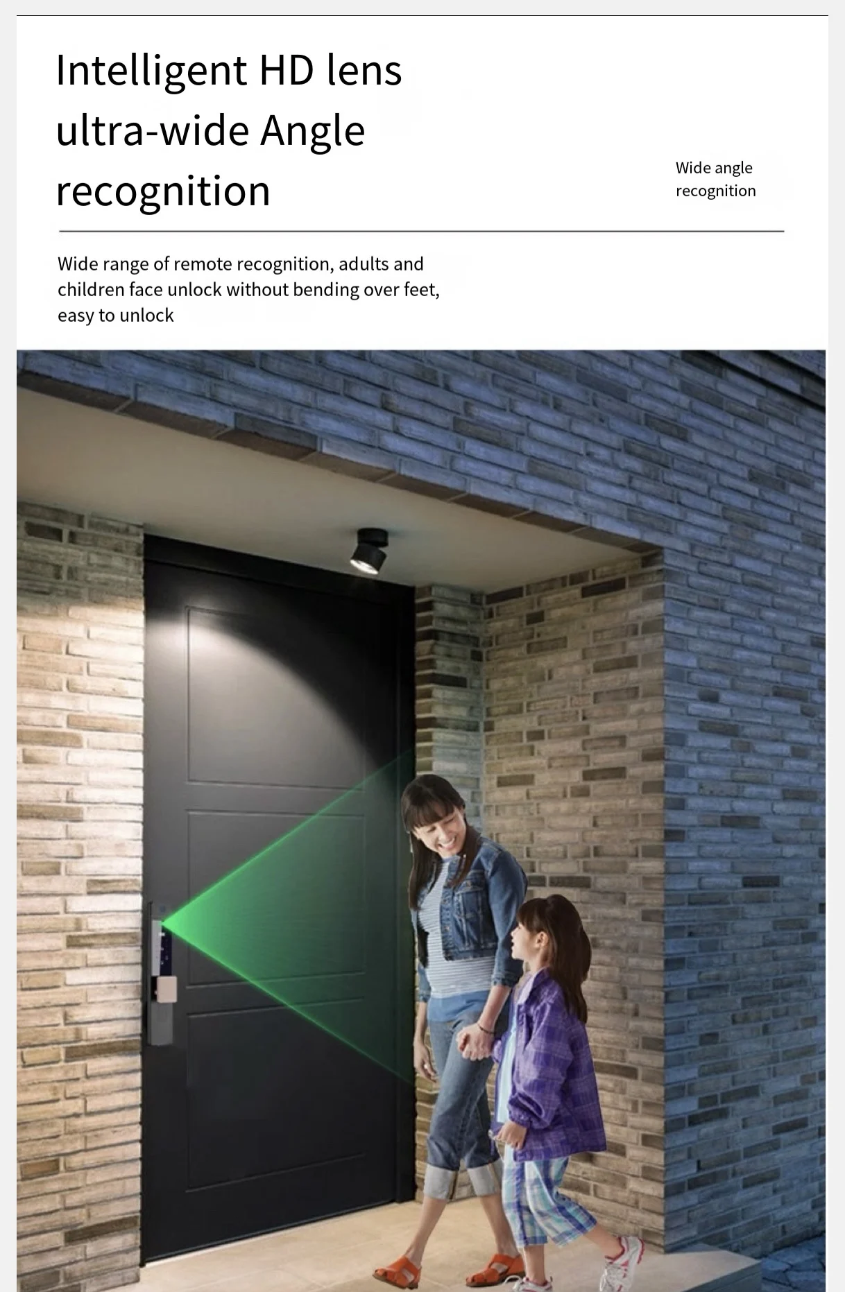 Finger Vein Wi-fi Tuya Video Intercom Face Recognition Camera Peephole ...