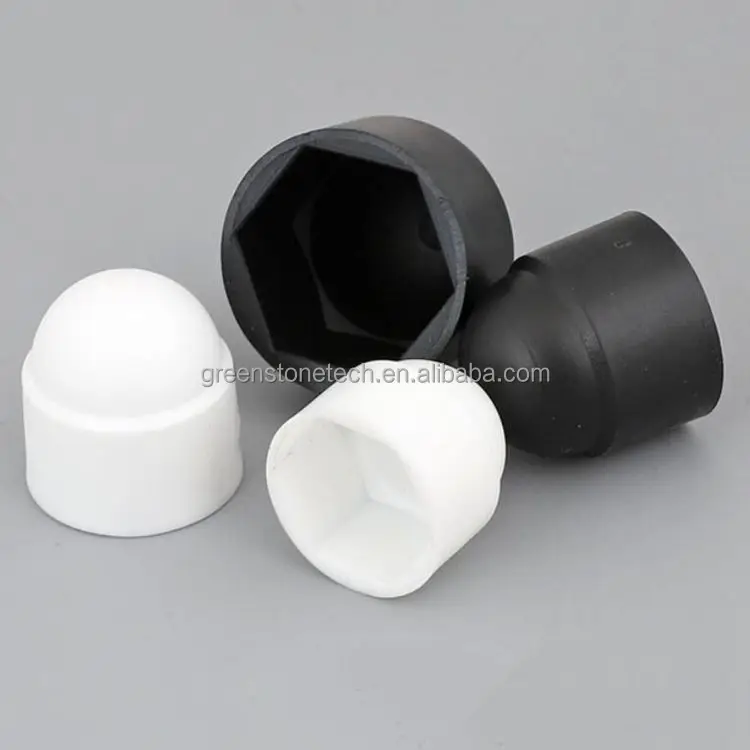 M10 M12 M14 M18 M20 M24 Decorative Plastic Round Dome Hex Nut Cover ...