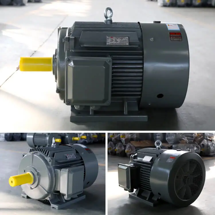 IE3 3000rpm 225M 2 Pole 60hp Ac 50hz 600v Electric IP 55 Rated 45kw ...