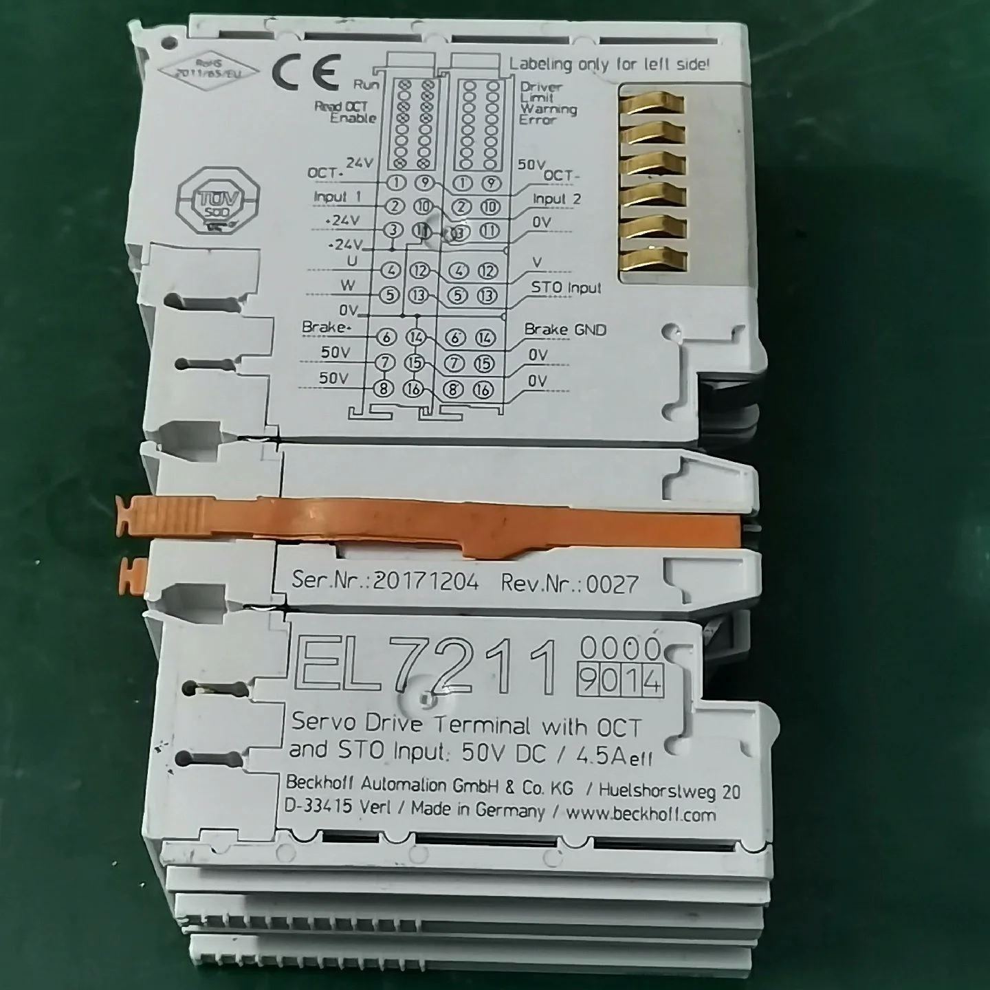 New Original Beckhoff Module El7211-9014 In Stock - Buy Beckhoff Module ...