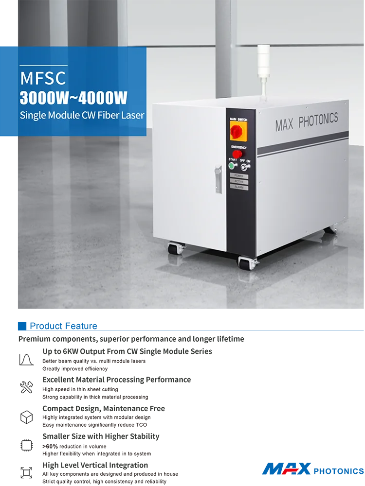 3000w 4000w 6000w 8000w 10000w 12000w 15000w 20000w Max Photonics Laser ...
