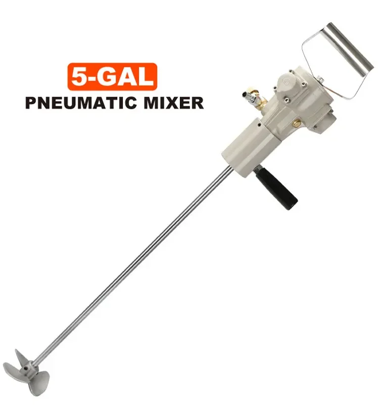 5 Gallon Agitator 20l Pneumatic Air Tool Mixer Machine Stirrer Paint ...
