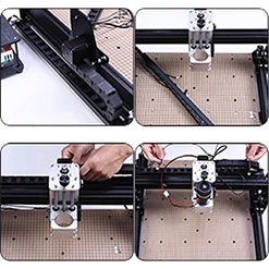 Lingyue 500w Mini Cnc Milling Machine For Wood & Acrylic - 3 Axis, Oem