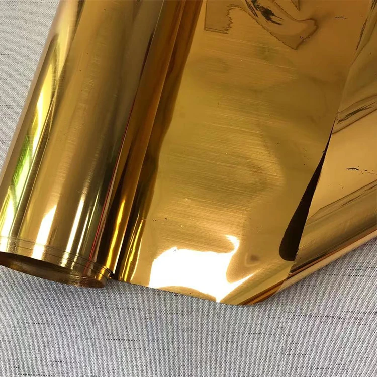 32cm*100m DTF Printing Gold Hot Stamping Foil for UV DTF Printer