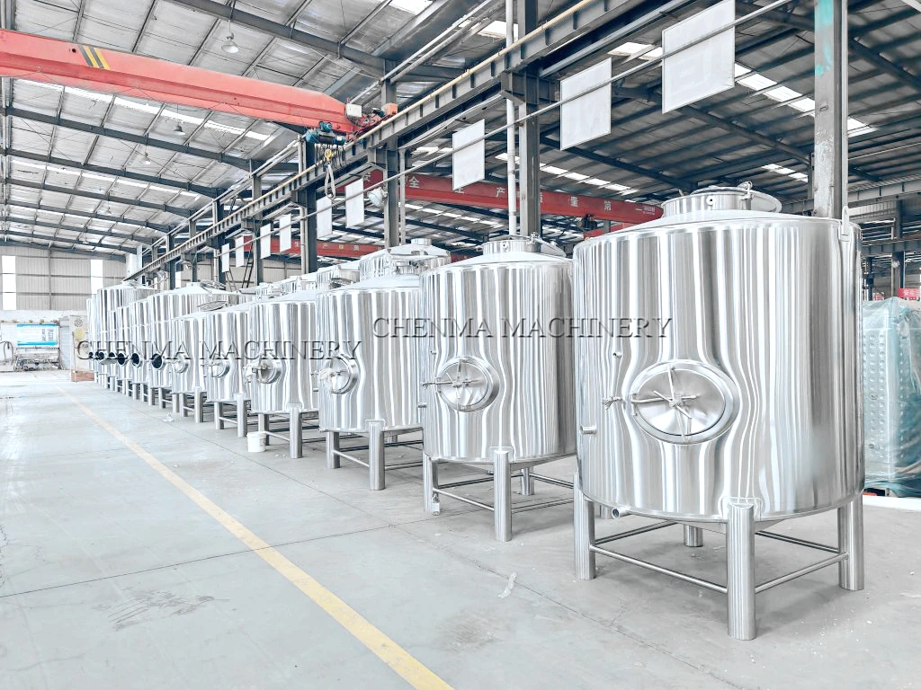 Customized Storage Flour Silos Food Grade 5000L-15000L Stainless Steel ...