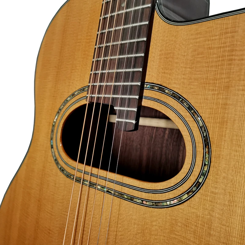 Aiersi Gypsy Jazz Guitar - Vintage Acoustic Musical Instrument
