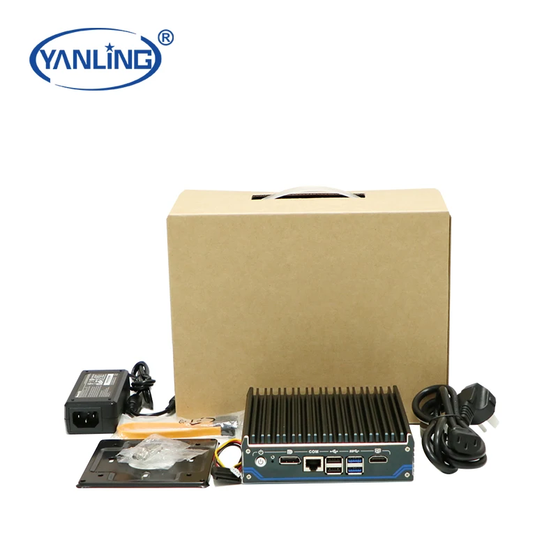 Alibaba.com: OEM 4 LAN Ports I225 2.5G LAN 1xDDR4 SATA Industrial X86 ...