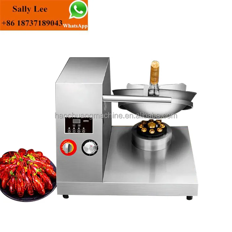 Commercial Restaurant Automatic Cooking Pot Stir Fry Machine/gas Model ...