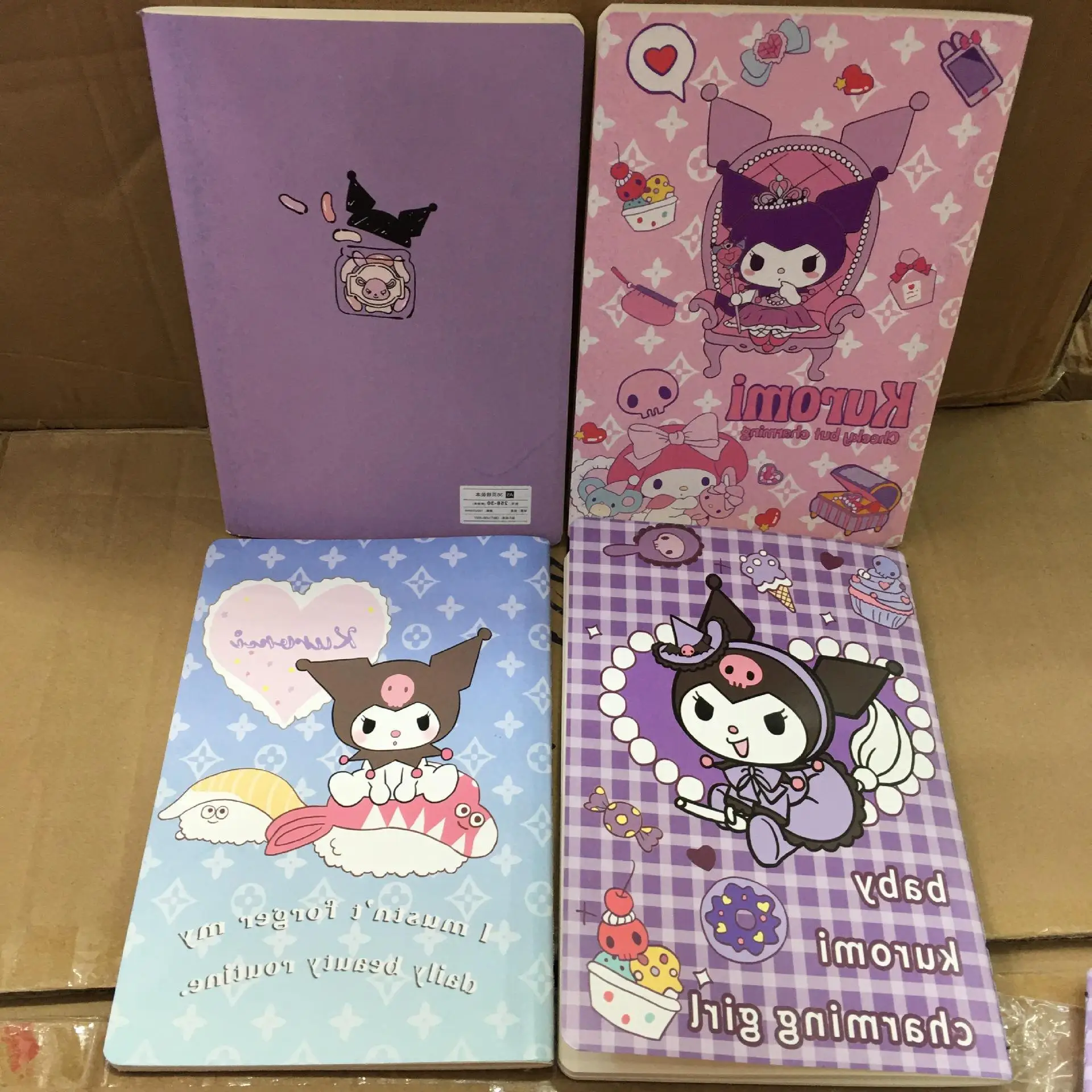 San-rio Kuromi Notebook San-rio Series Anime A5 Notebook 36 Pages ...