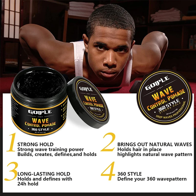 Deep Waves Professional Red Wave Pomade for Curly Hair