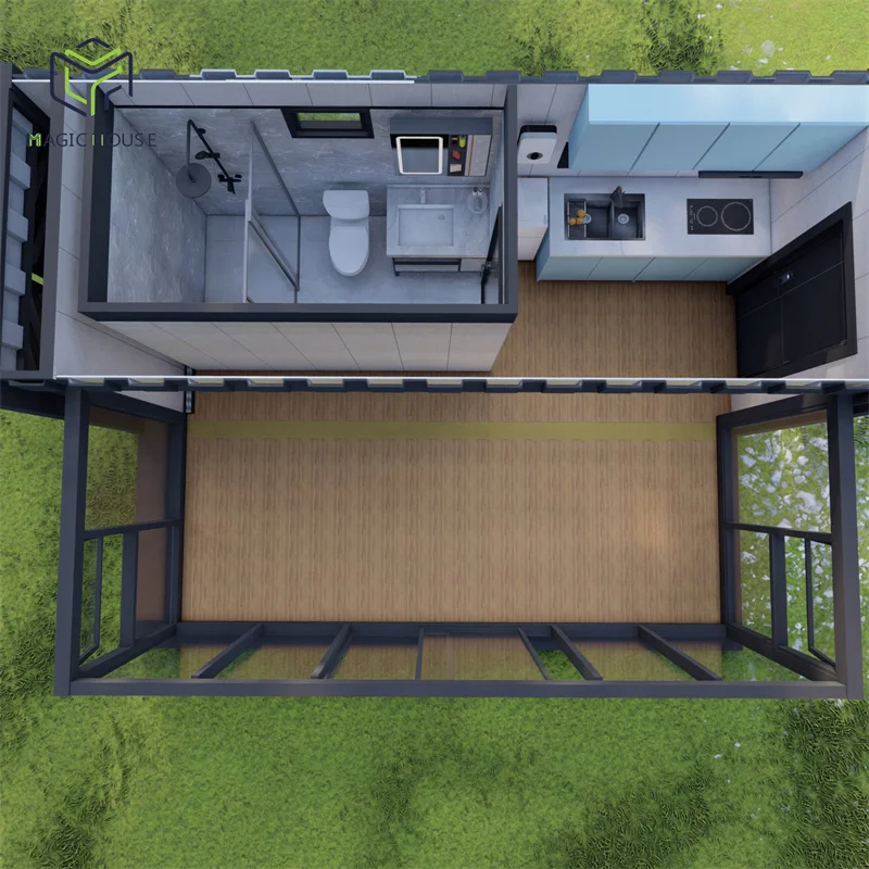 Luxury Expandable Container House - High End Steel Structure