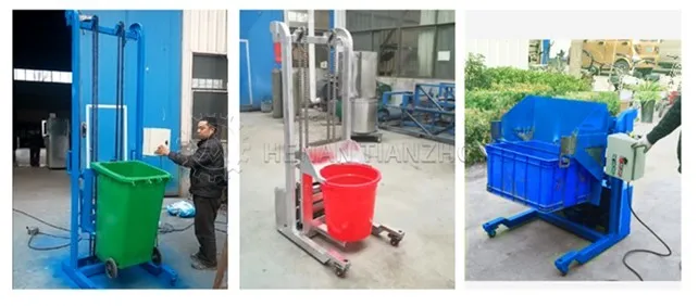 Customized Hydraulic Trash Bin Lifter/skip Loader Trailer Arm Lifter ...