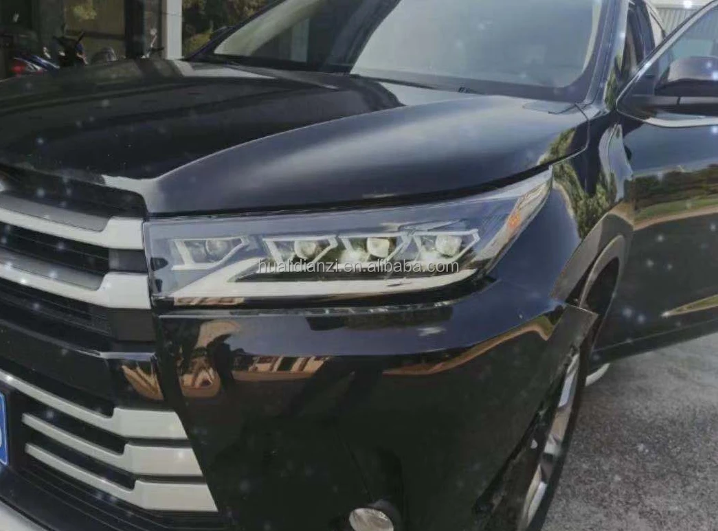 Upgrade Led Matrix Headlamp Headlight With Dynamic For Toyota ...