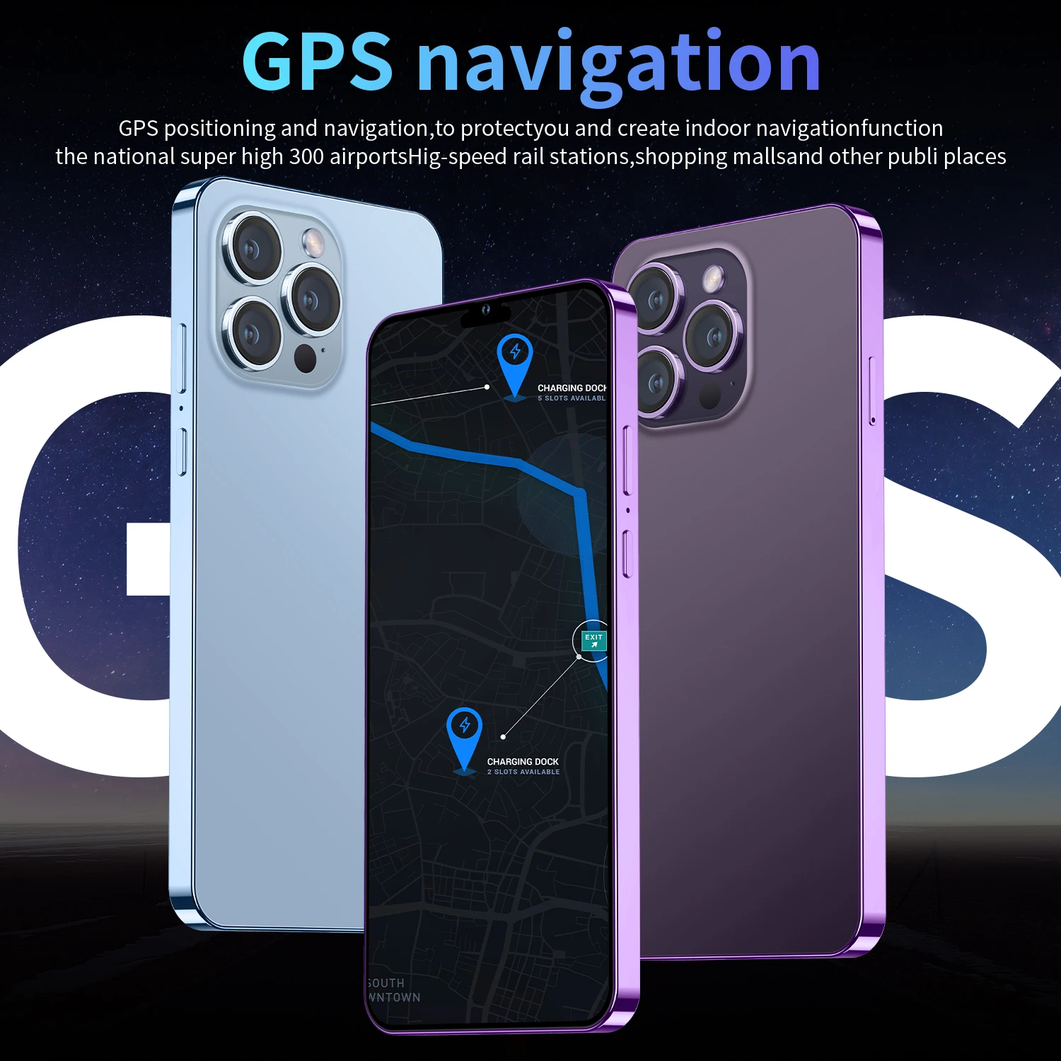 New Global I14 Pro Max Cell Phone 7.3 Inch Big Screen 5g Smartphone ...