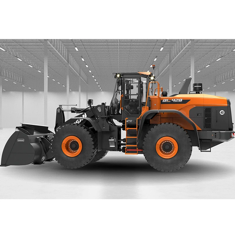 DL420 Wheel Loaders - High Efficiency & Comfortable Driving